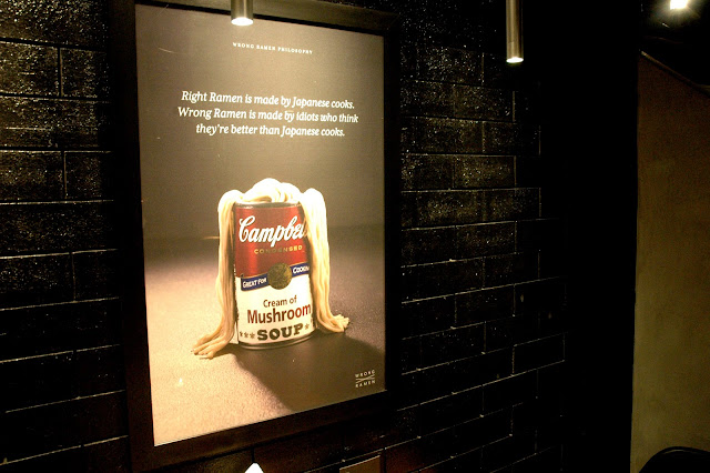 DUDE FOR FOOD: Getting It Right At Wrong Ramen