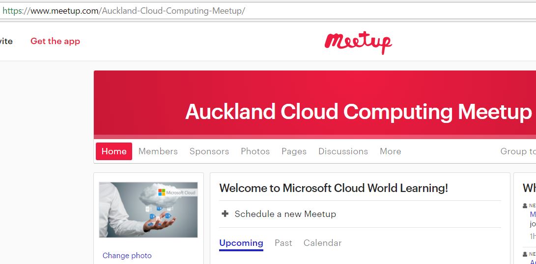 Microsoft Cloud focused Meetup Launched
