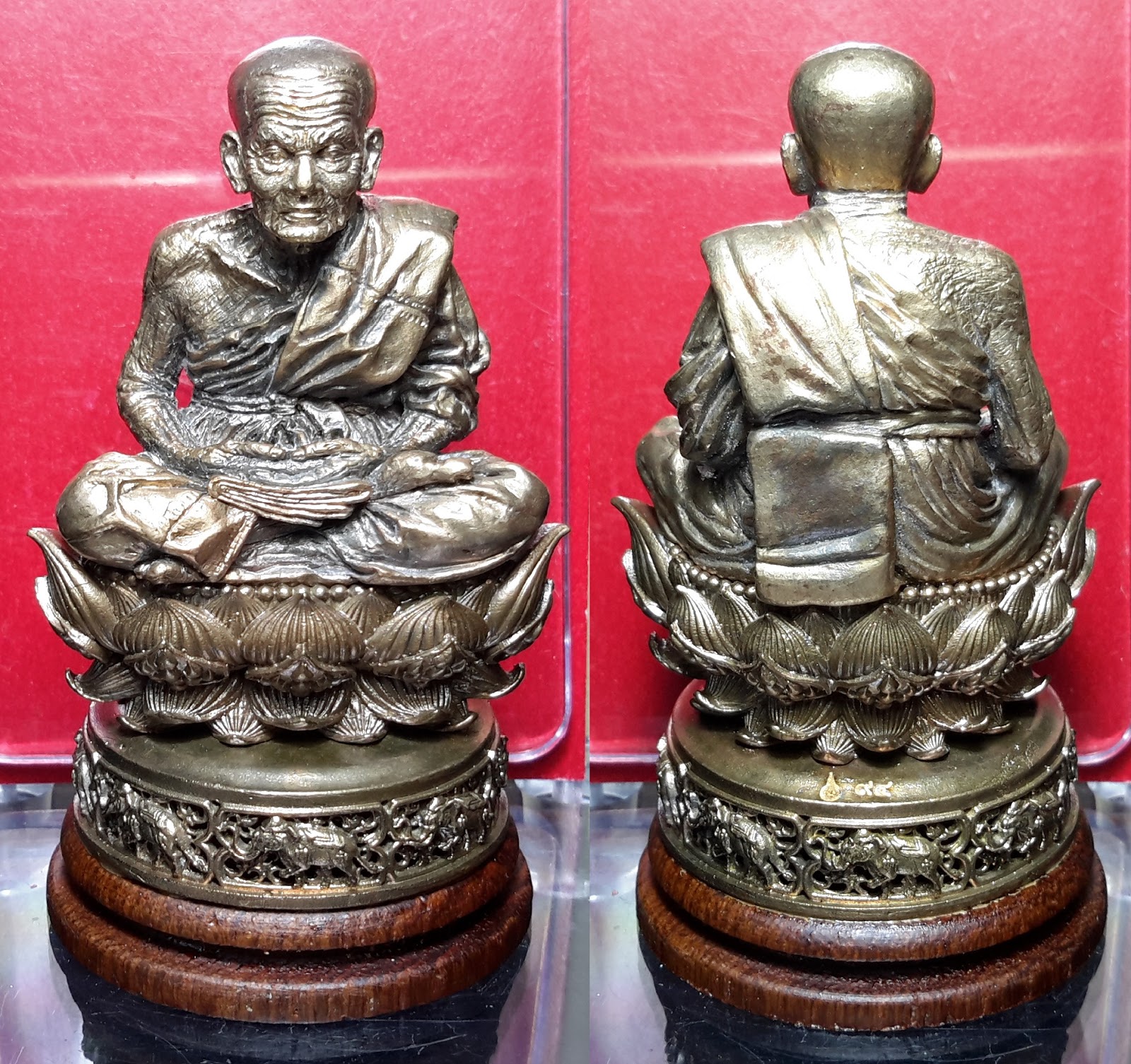 CHAI_AMULET: Mini Bucha Luang Poo Tuad 'The Miracle of Two Bodhisattva ...