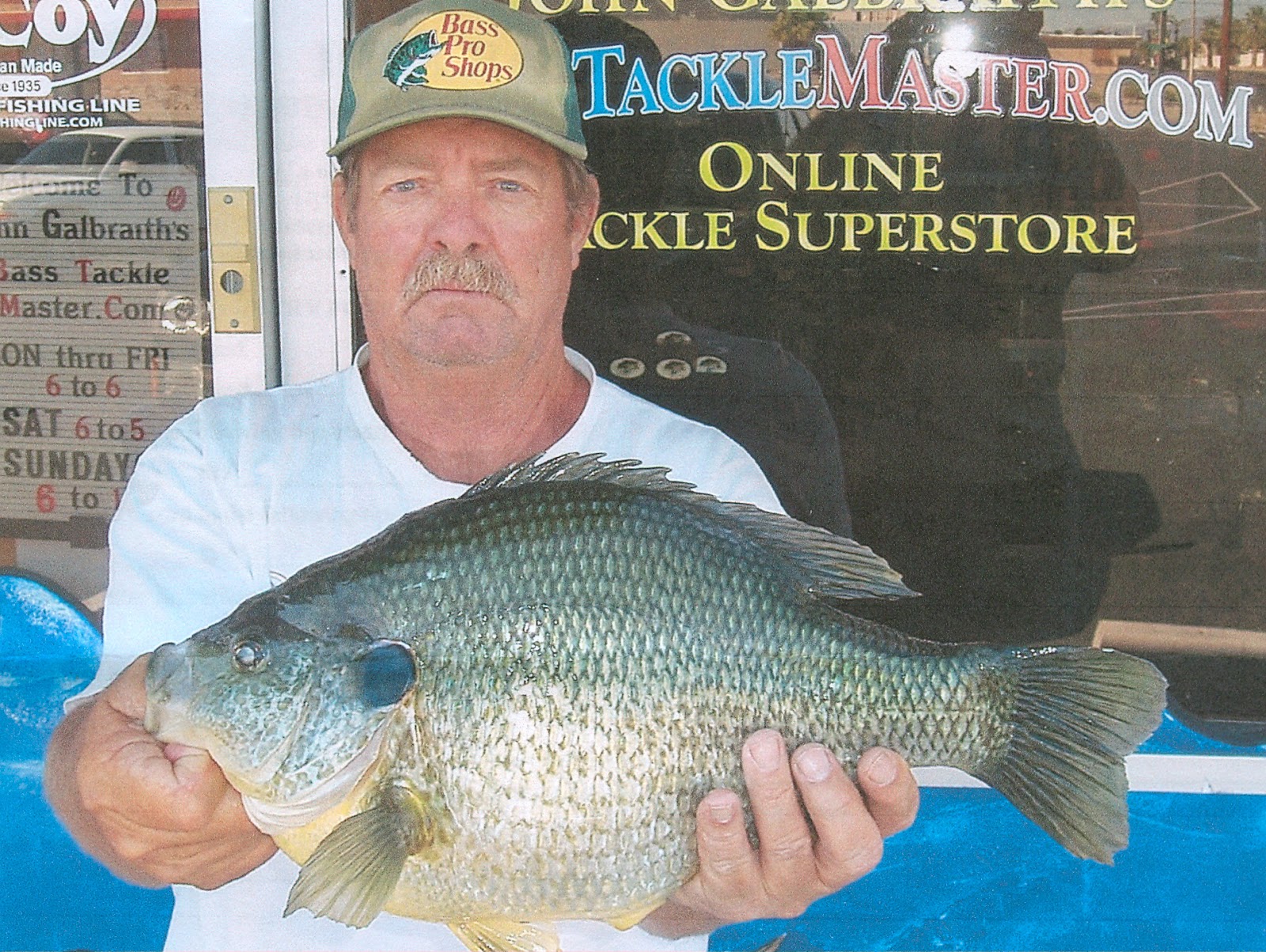 Mondo Pesca News: USA: enorme persico sole