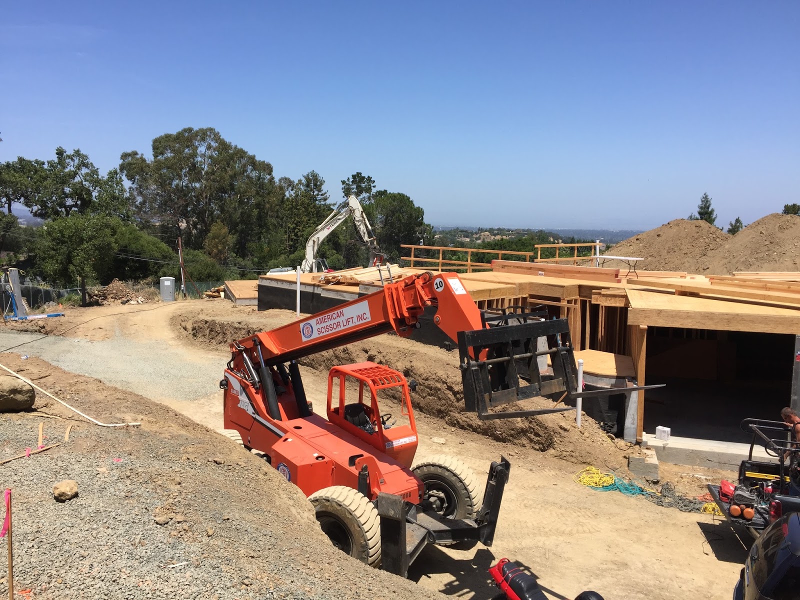 Roof Framing Geometry: Thales Sloping Ridge