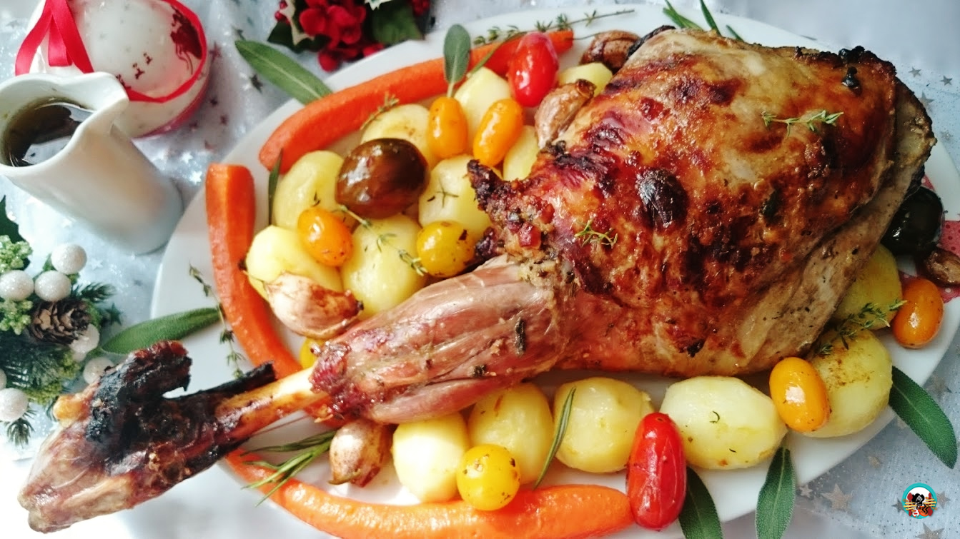 Pierna de cordero a las finas hierbas - ¡Huele Bien!