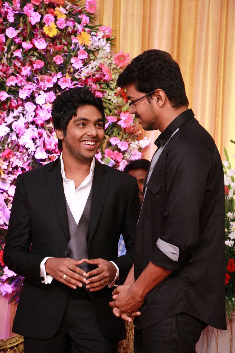 GV Prakash Saindhavi Wedding Reception Photos Gallery