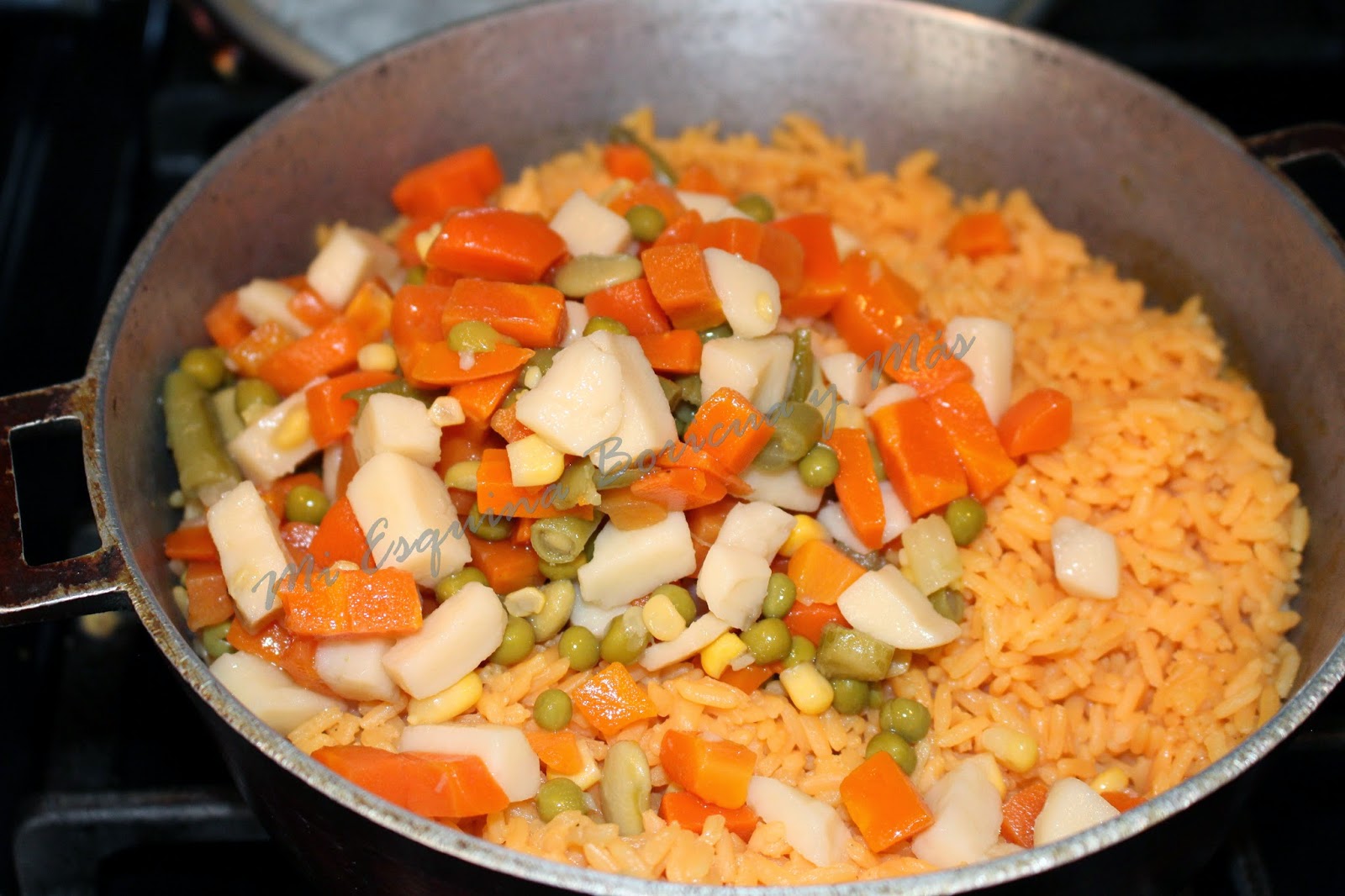 Mi Esquina Boricua y Más: Arroz Parboil con vegetales