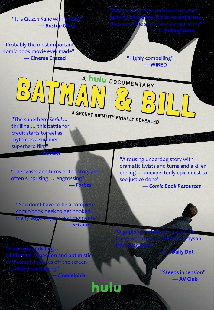 Noblemania: "Batman & Bill": the poster