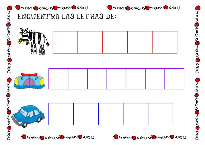 INFANTIL de GRACIA: NUEVO JUEGO DE LECTOESCRITURA