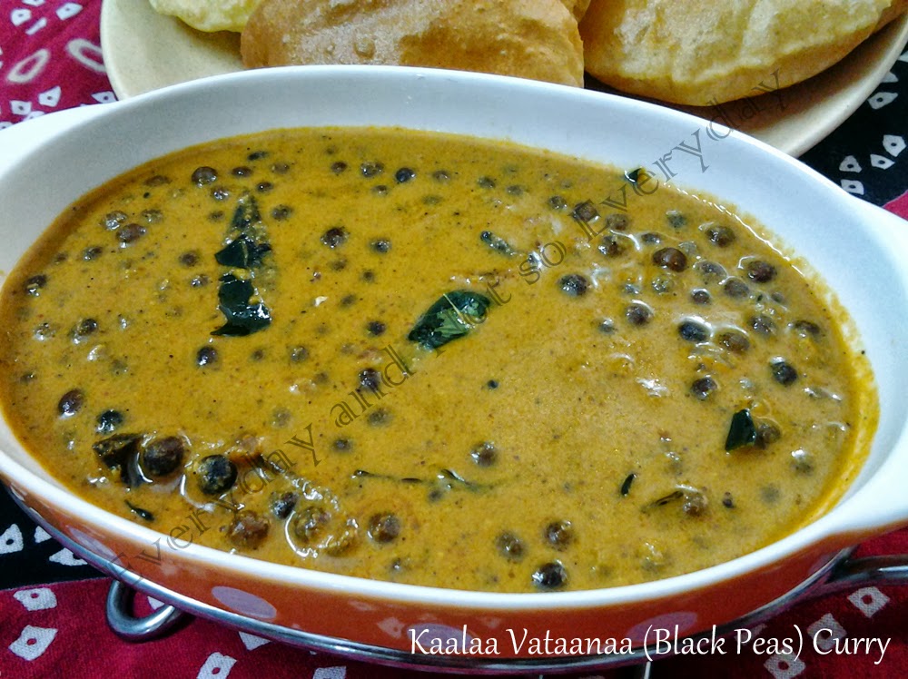 Kala Vatana Curry/Black Peas Curry