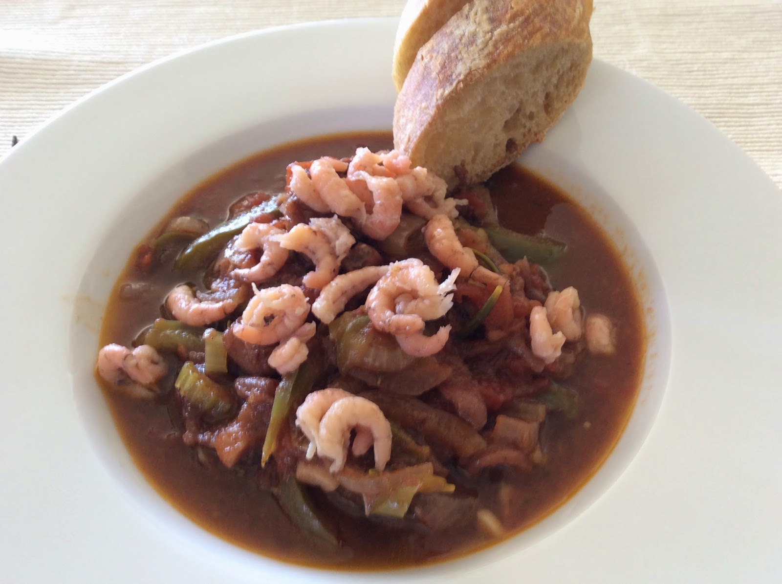 simple food, looking good: Basque squid stew