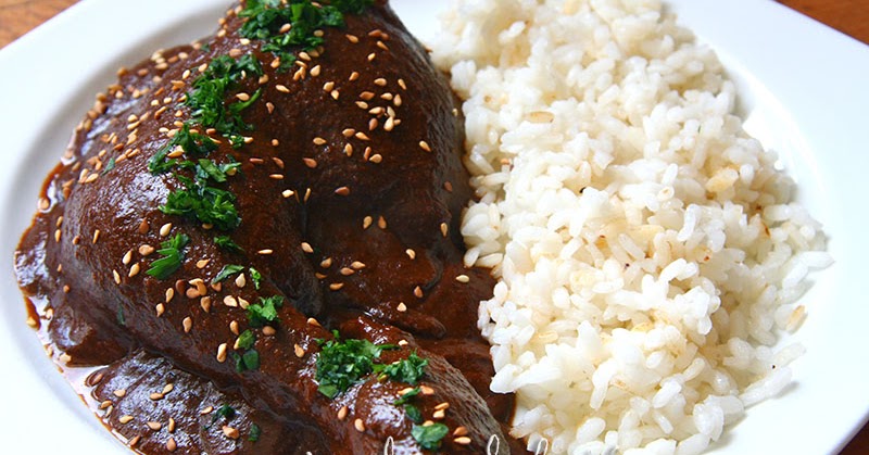 Pollo con mole poblano. Receta paso a paso | Mercado Calabajío