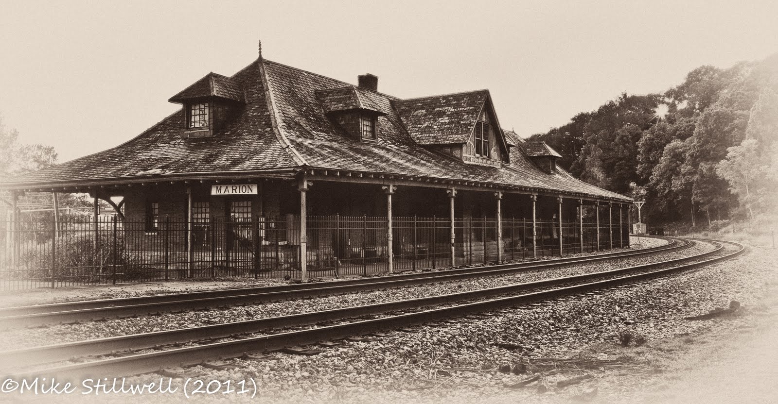 Walking On Empty: Marion Train Station