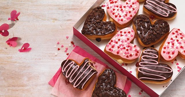 Heart-Shaped Donuts and Cupcake-Flavored Coffee Arrive at Dunkin ...