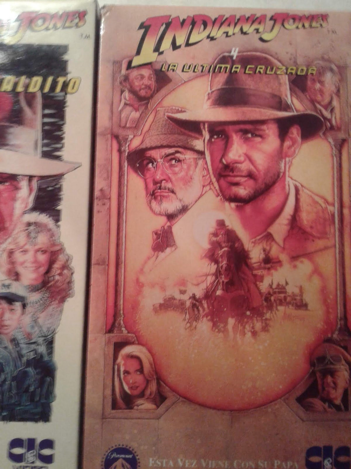 -BOXSET VHS INDIANA JONES TRILOGY