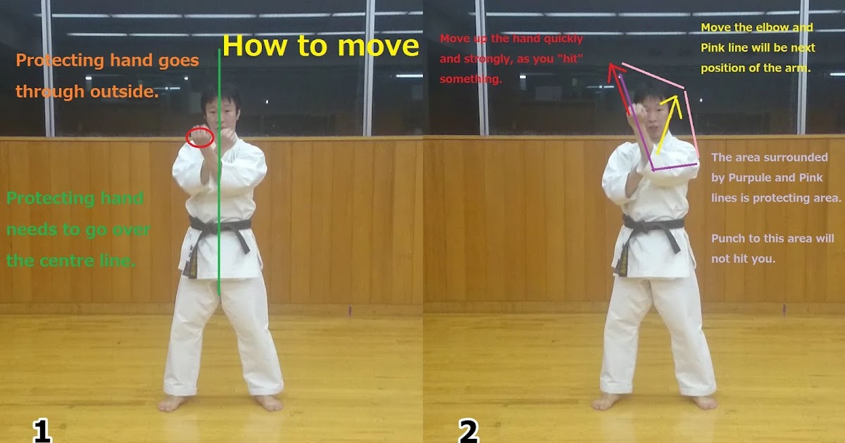 Online Karate Class with Hiromu Sensei: Jodan-Uke defense against face ...
