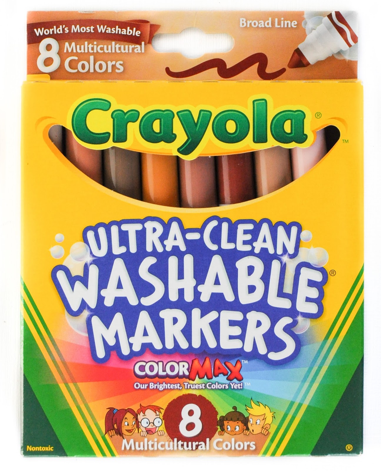Crayola Multicultural Colored Pencils and Markers: What's Inside the ...