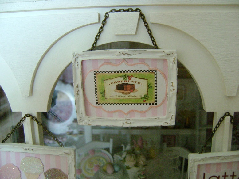 Baking In Miniature: Sweet Shop Signs & Table Displays
