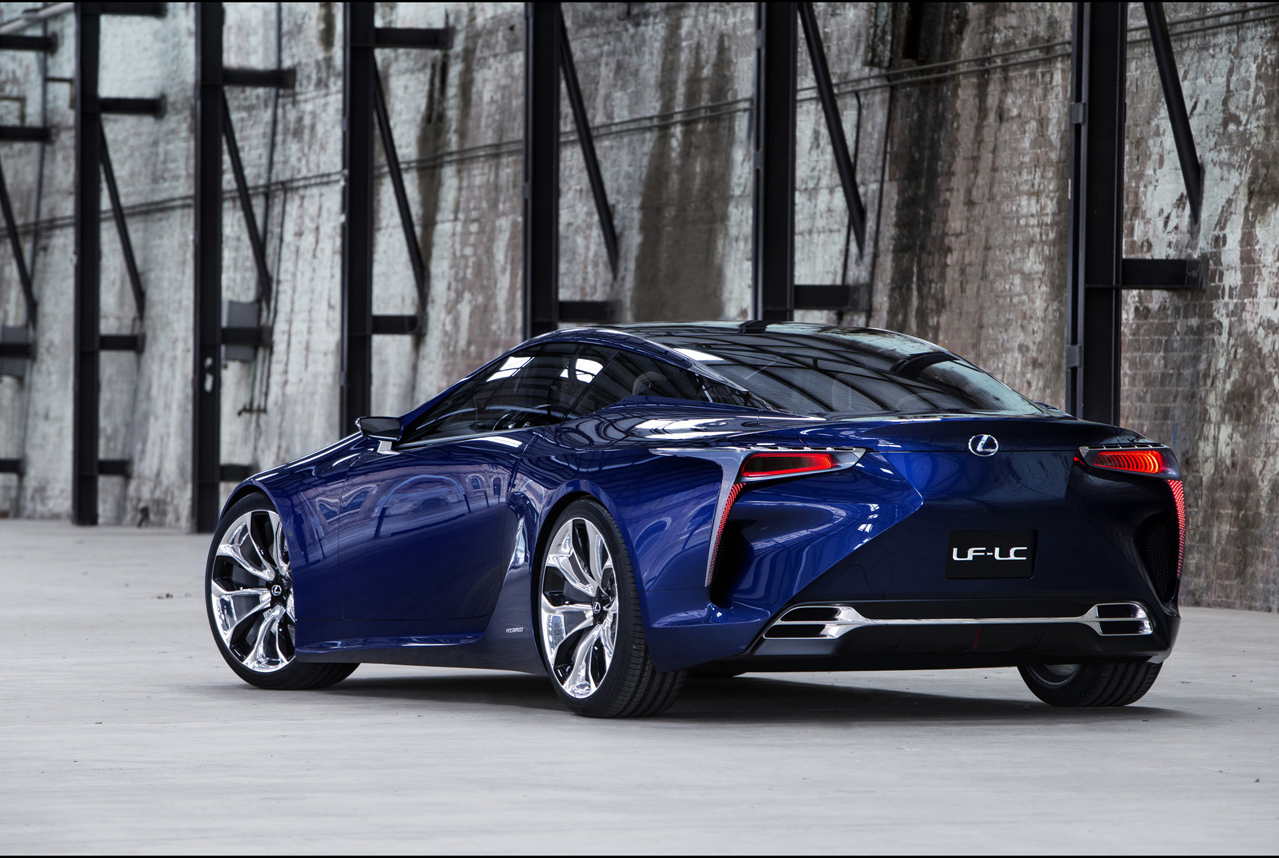 SEO Pictures: 2012 Lexus LF-LC Blue Concept cool cars Wallpapers