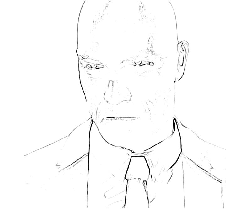 Hitman Coloring Pages Coloring Pages