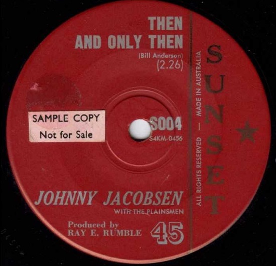 AUSTRALIAN RECORD LABELS: SUNSET