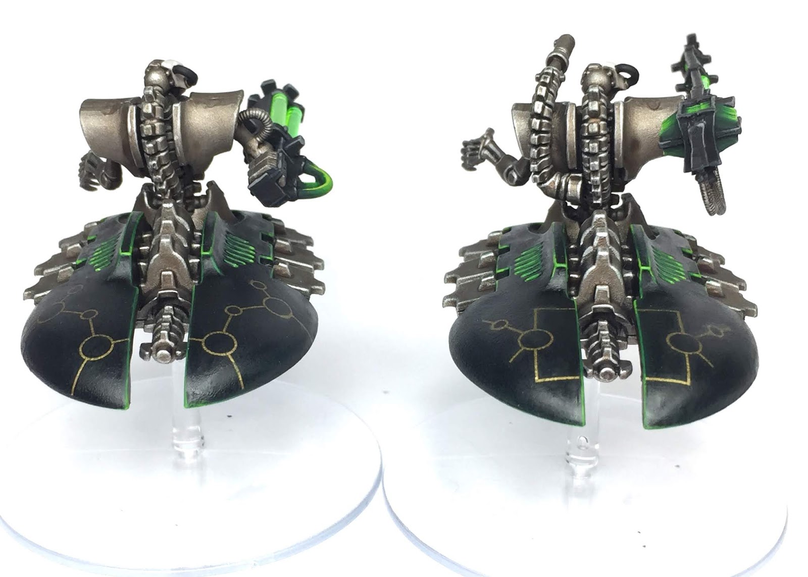 Oldhammer 40k: Necron Destroyer And Heavy Destroyer
