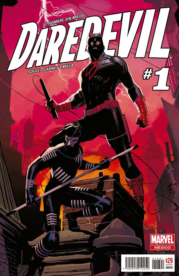 Daily Comics Mexico: All-New All-Different: Daredevil #1 Marvel Comics ...