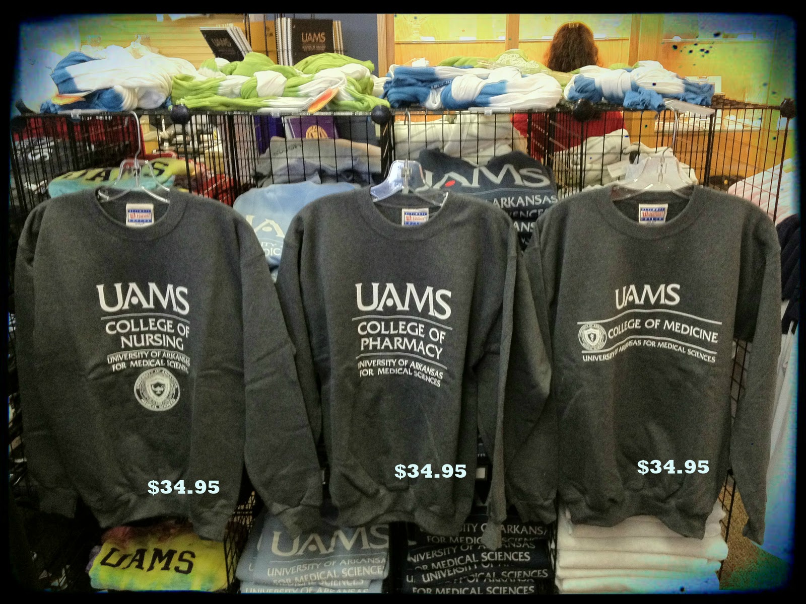 UAMS Bookstore: College Sweatshirts