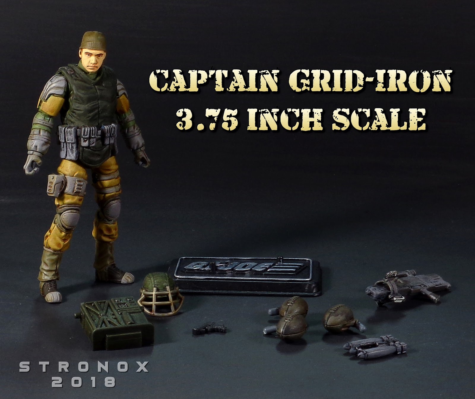 Stronox Custom Figures: GI Joe: Captain Grid-Iron