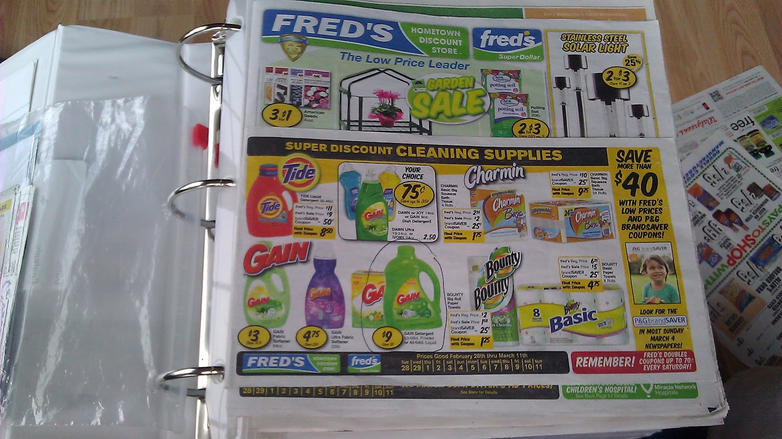 Rita Hutcheson-Cobbs: My New Couponing Notebook Organizer...