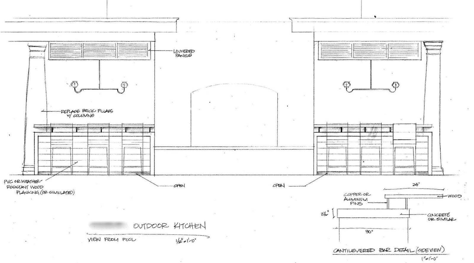 BRONWYN Designs: Outdoor Kitchen - Part II