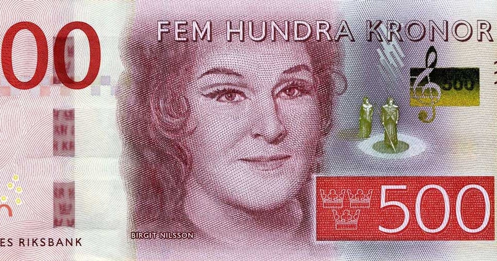 My Currency Collection: Swedish Currency 500 Krona banknote 2016 Birgit ...