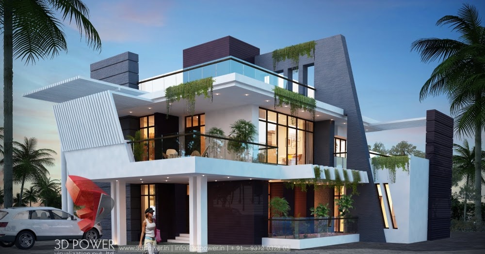 Ultra Modern Home Designs | Home Designs: Significance of 3D ...