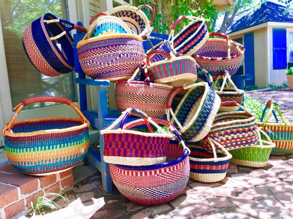 .: Woven African Baskets