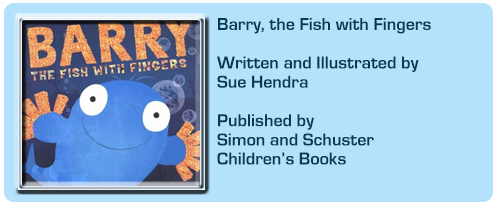 Barry, the Fish with Fingers by Sue Hendra (Simon and Schuster Children ...