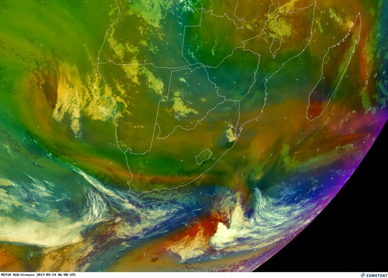 Mossel Bay Weather Observation, South Africa : Weather Satellite Image ...