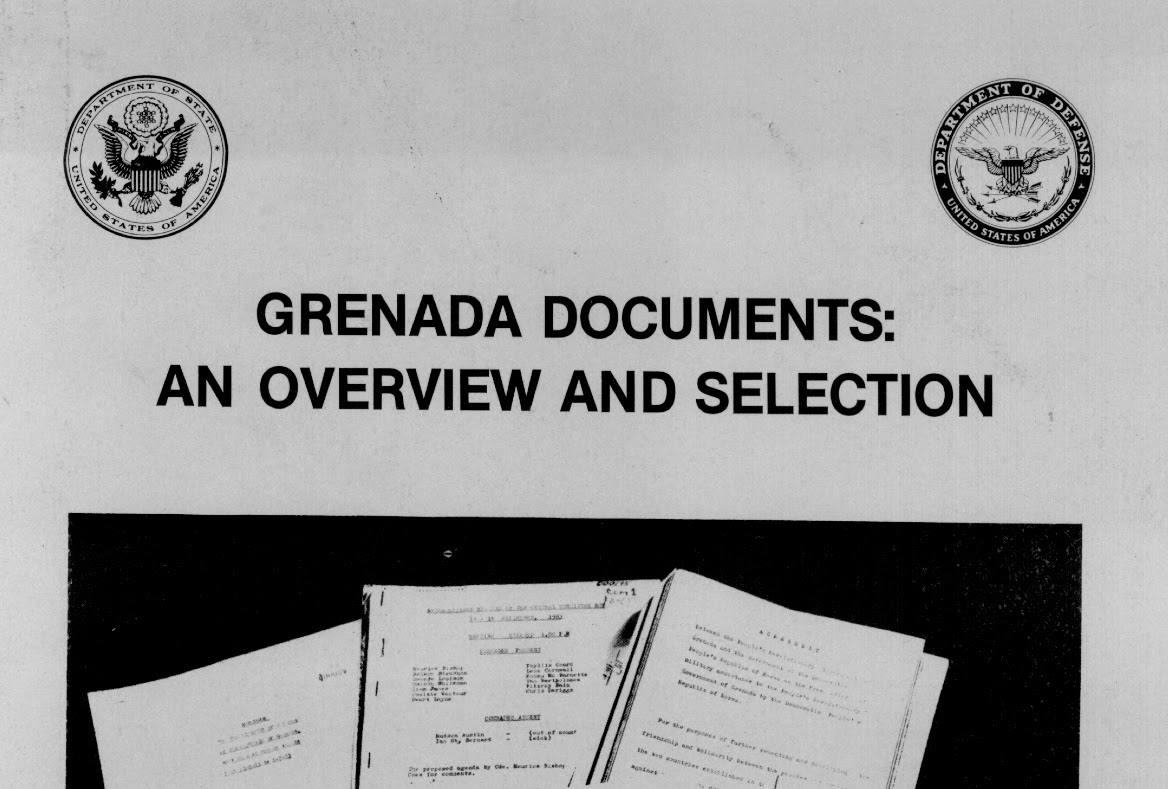 Document Exploitation: Where are the Original Seized Grenada Documents?
