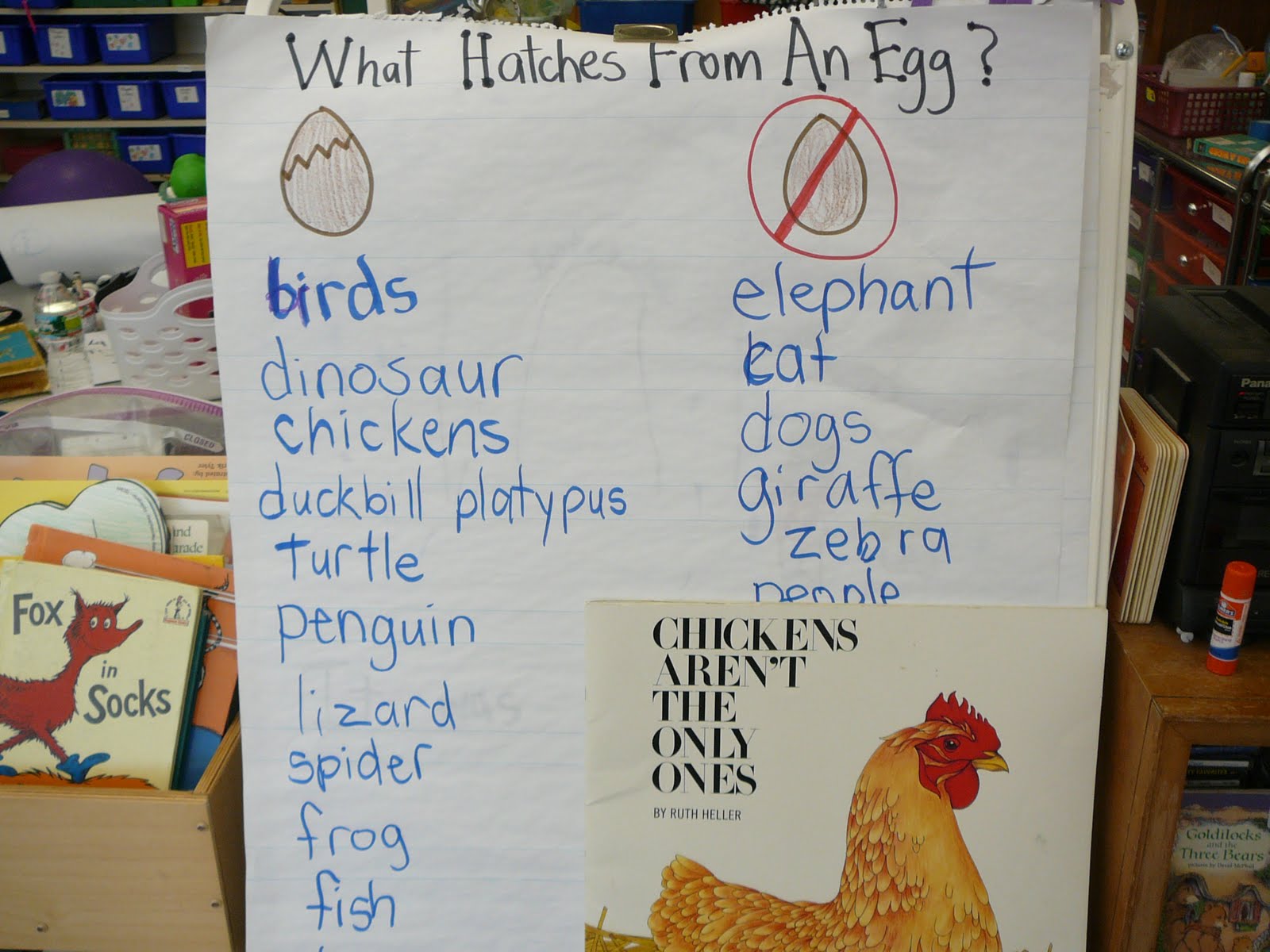 Mrs. Hewitt's Class: Chickens Aren't the Only Ones