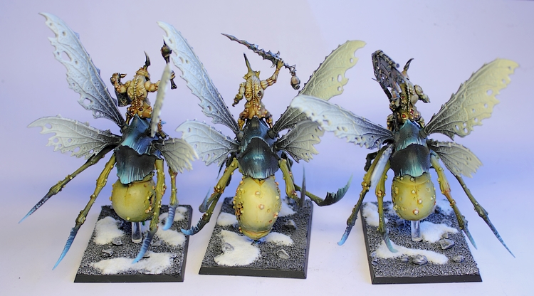 Battle Brush Studios: Showcase: Nurgle Plague Drones