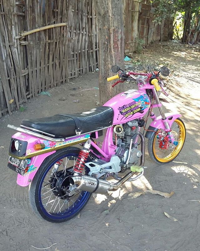 85 Foto Modifikasi Motor GL Pro Klasik & Stylish Terbaik