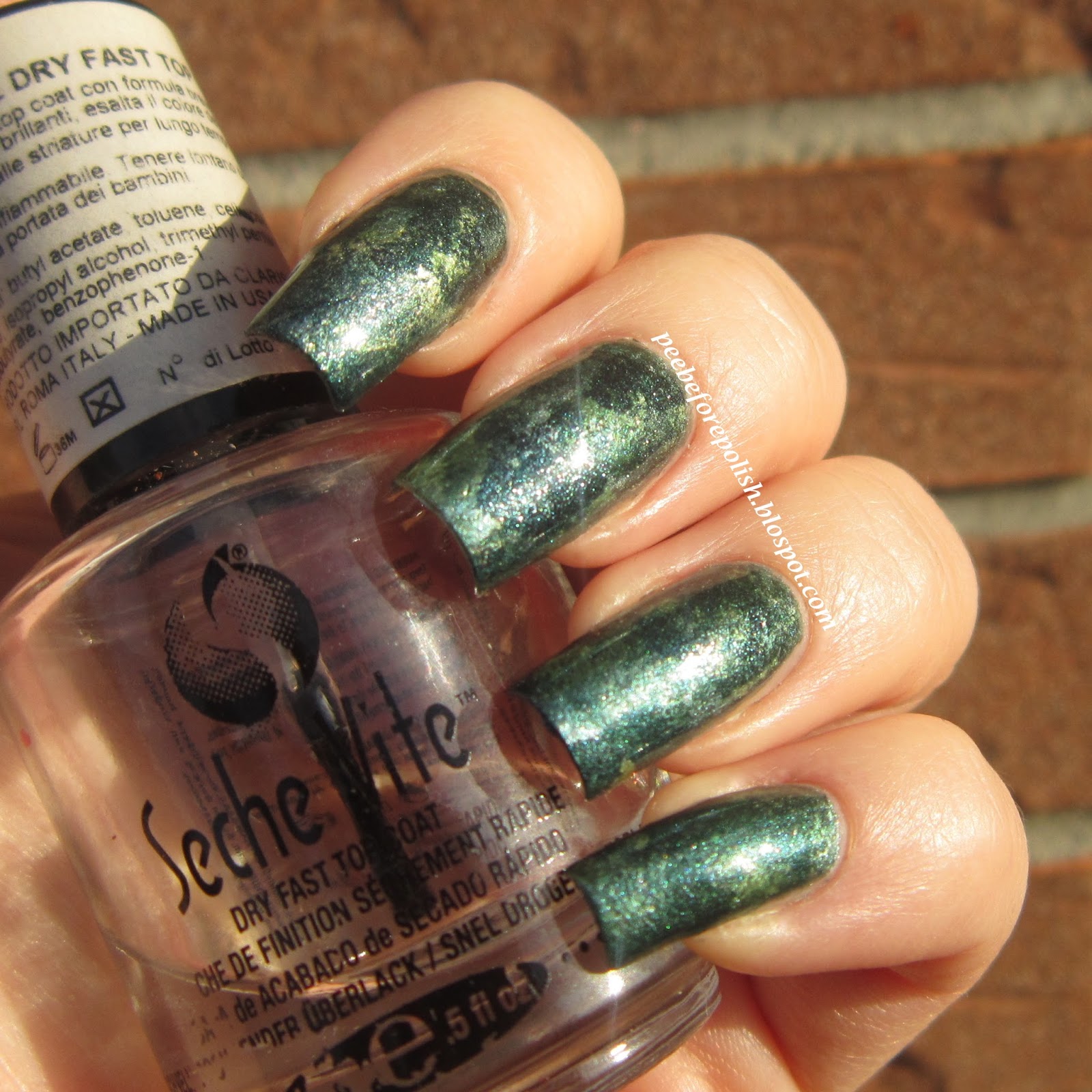 Pee Before Polish: Mish Mash Challenge #16: FAUX STONE [Labradorite ...