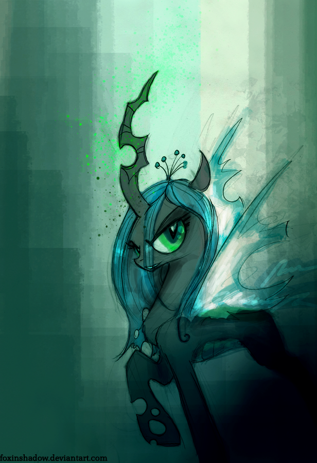 Equestria Daily - MLP Stuff!: Drawfriend Stuff #402 - Chrysalis Edition