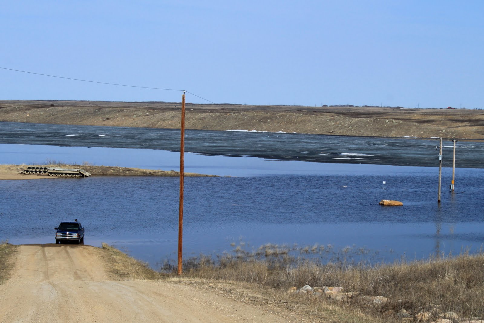 Still Life With Birder: Rafferty Dam