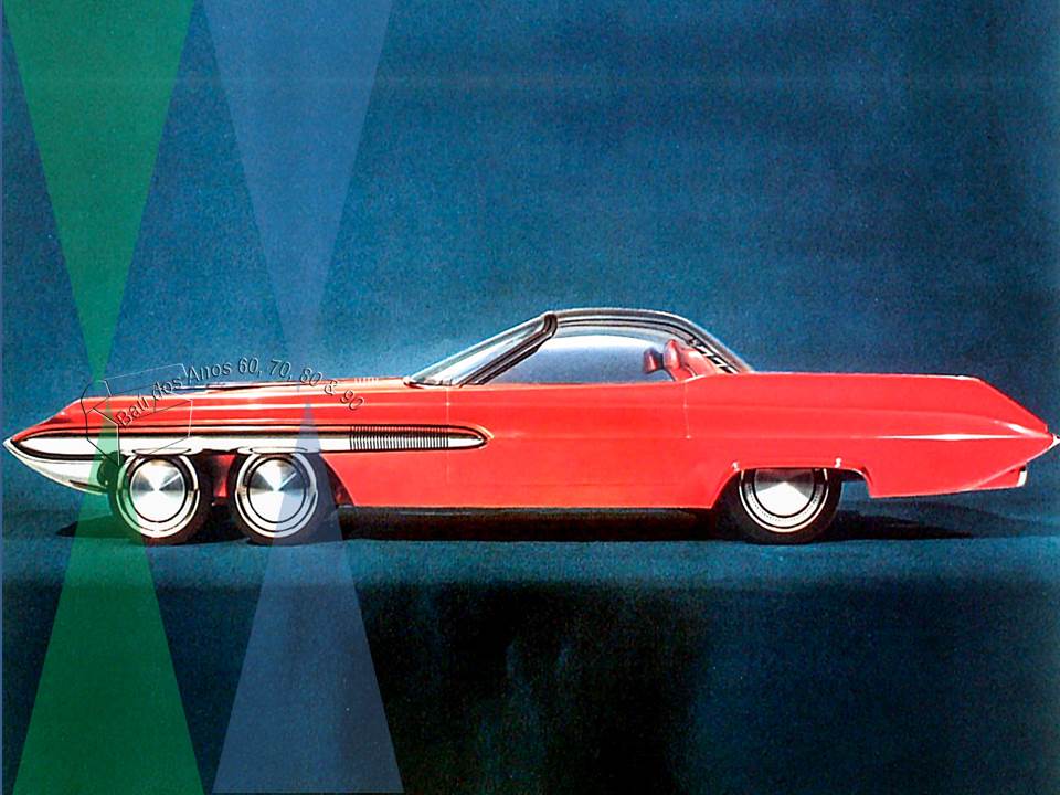 Baú dos Anos 60, 70, 80 e 90: Carro Conceito - Ford Seattle-ite XXI - 1962