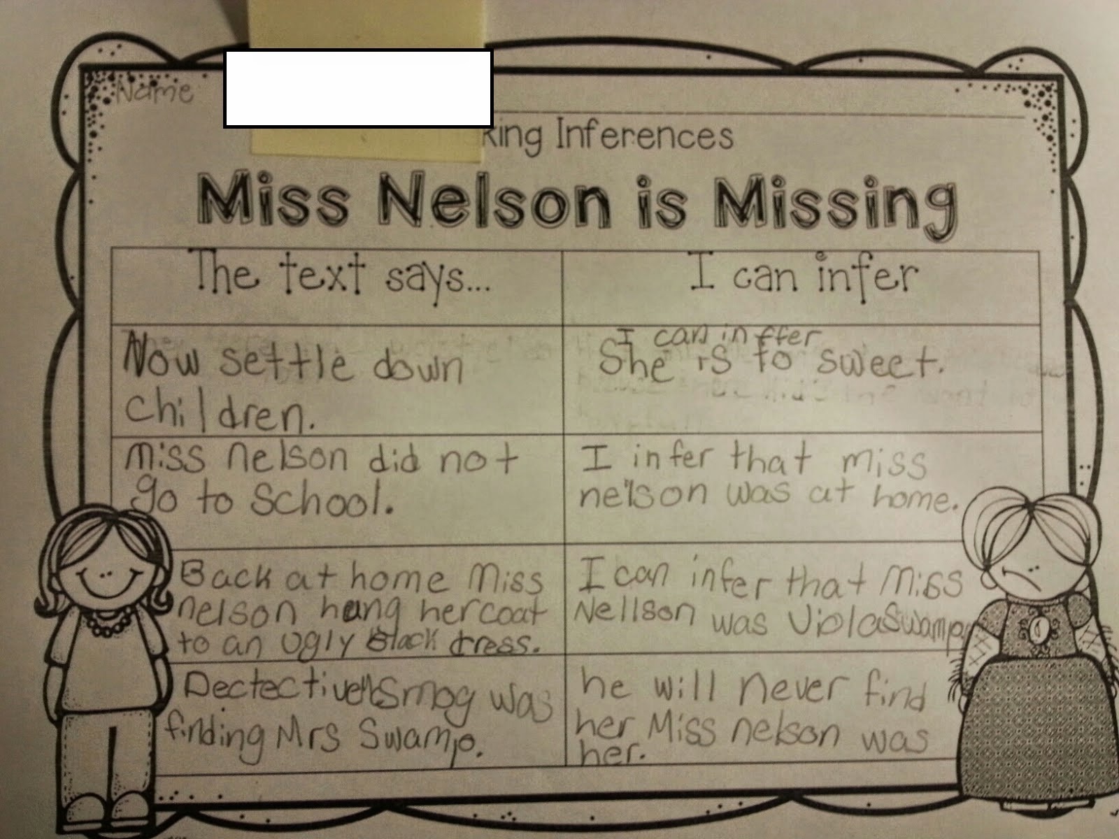 Teaching with Blonde Ambition: Making Inferences Using Mentor Texts