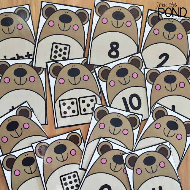 Teddy Bear Number Games | From the Pond