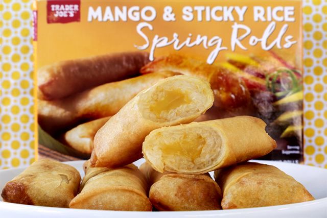 New Mango & Sticky Rice Spring Rolls Arrive at Trader Joe's