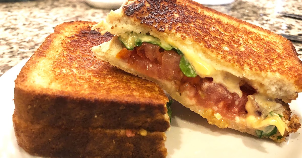 Recipe Review BLT Grilled Cheese Sandwich from The Pocket Change Gourmet