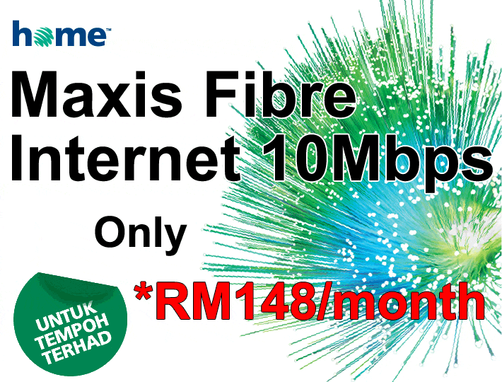 REGISTER MAXIS HOME FIBER ONLINE...: Maxis Home Fiber 10 Mbps