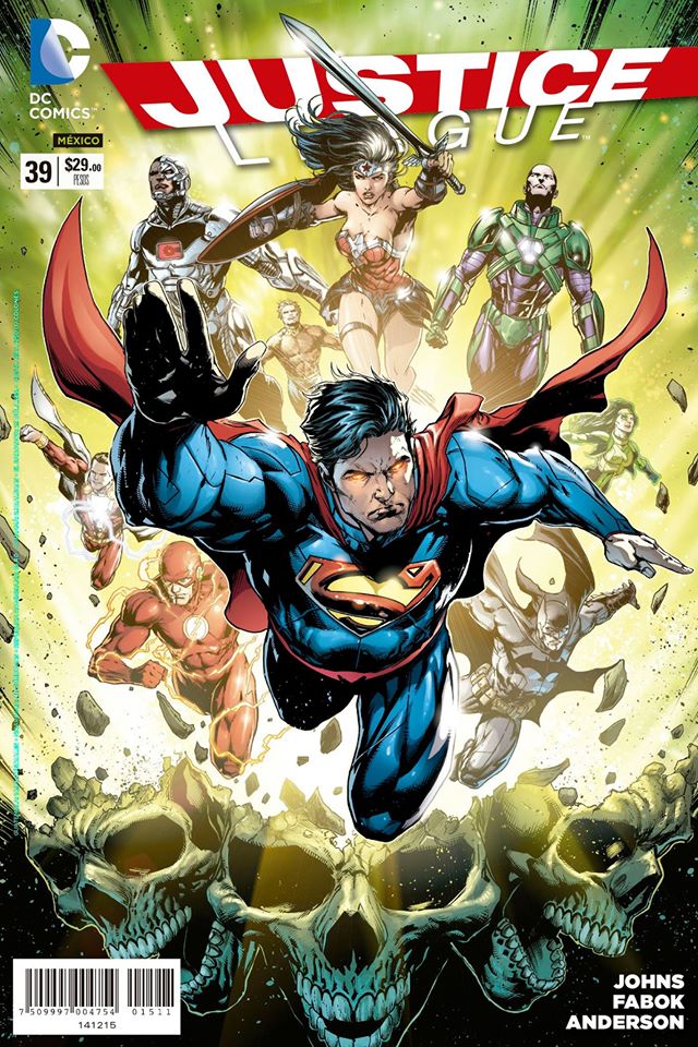 Daily Comics Mexico: Justice League #39 DC Comics México