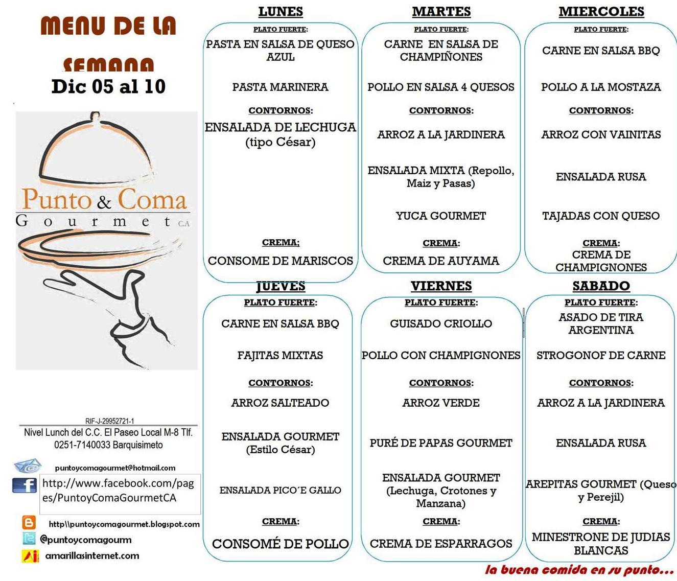 Punto & Coma Gourmet