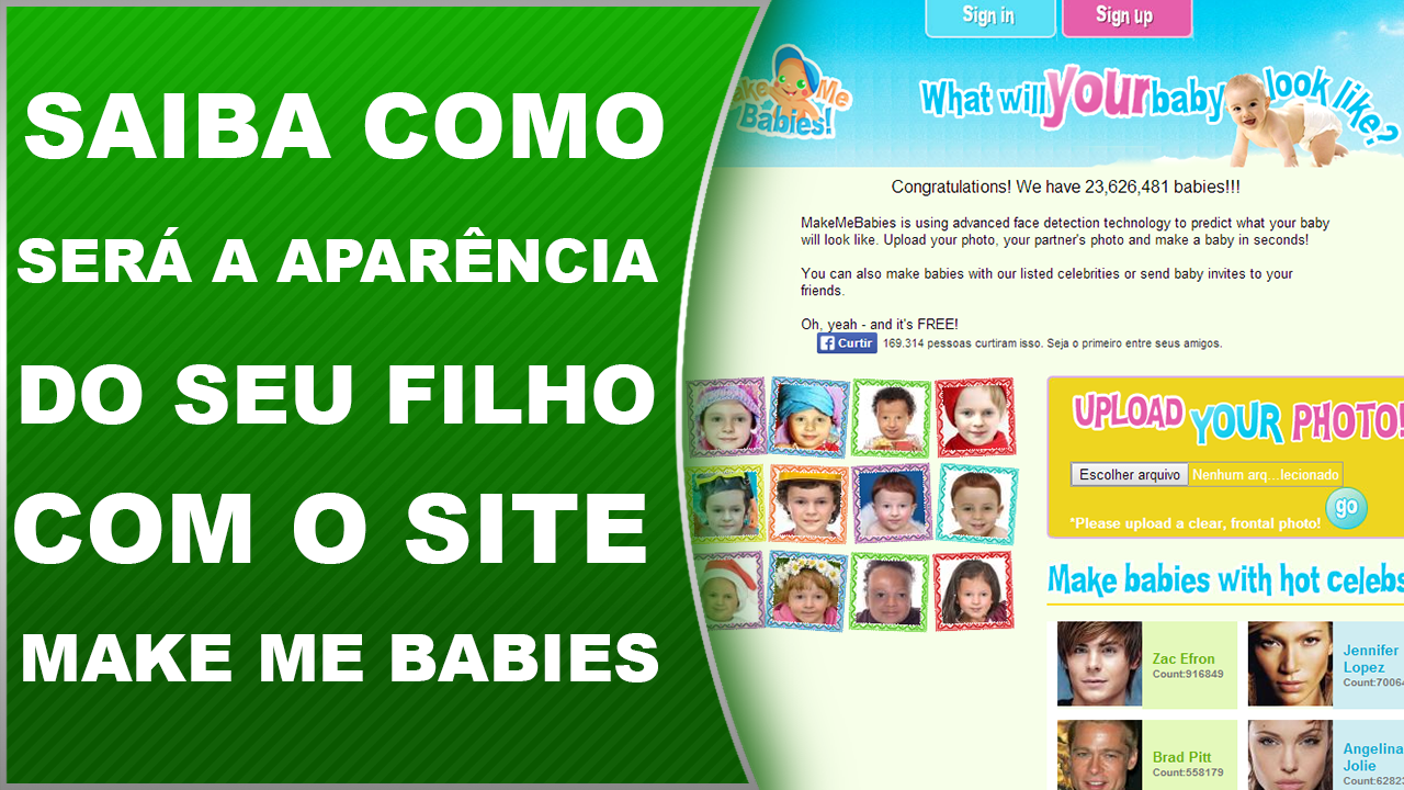 Saiba como será a aparência do seu filho com o site Make me Babies | M ...