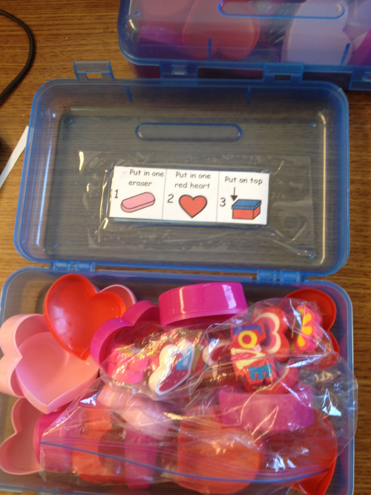 Autism Tank: Heart Packaging Task